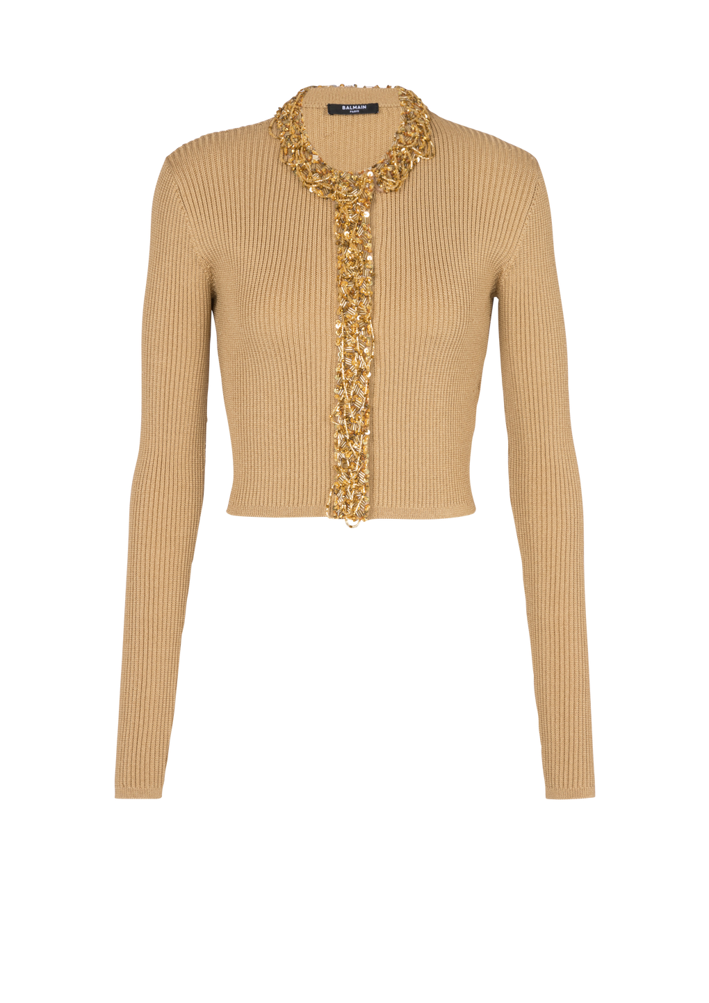 Embroidered knit cardigan - Women | BALMAIN
